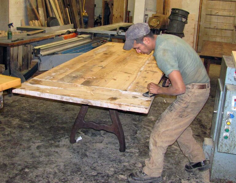 Scraps to Dining Room: Our Process for Making Tables | Olde Good Things